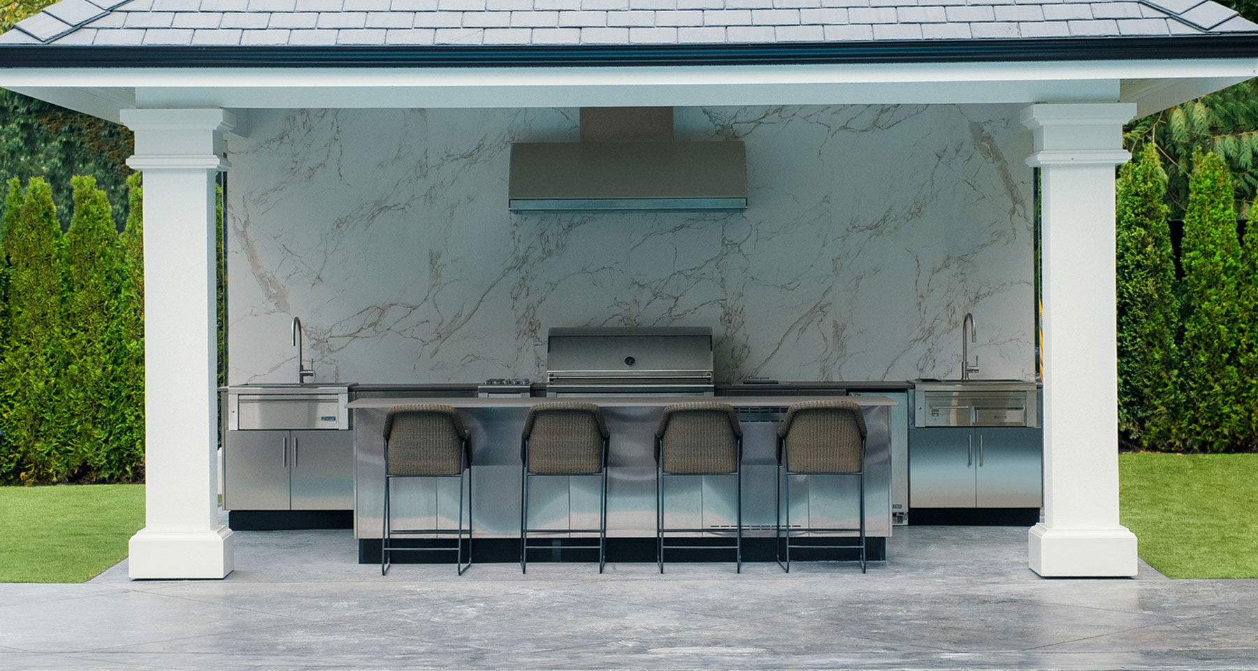 Outdoor Kitchen Naples FL | Luxury Custom Outdoor Kitchens | Chadwick